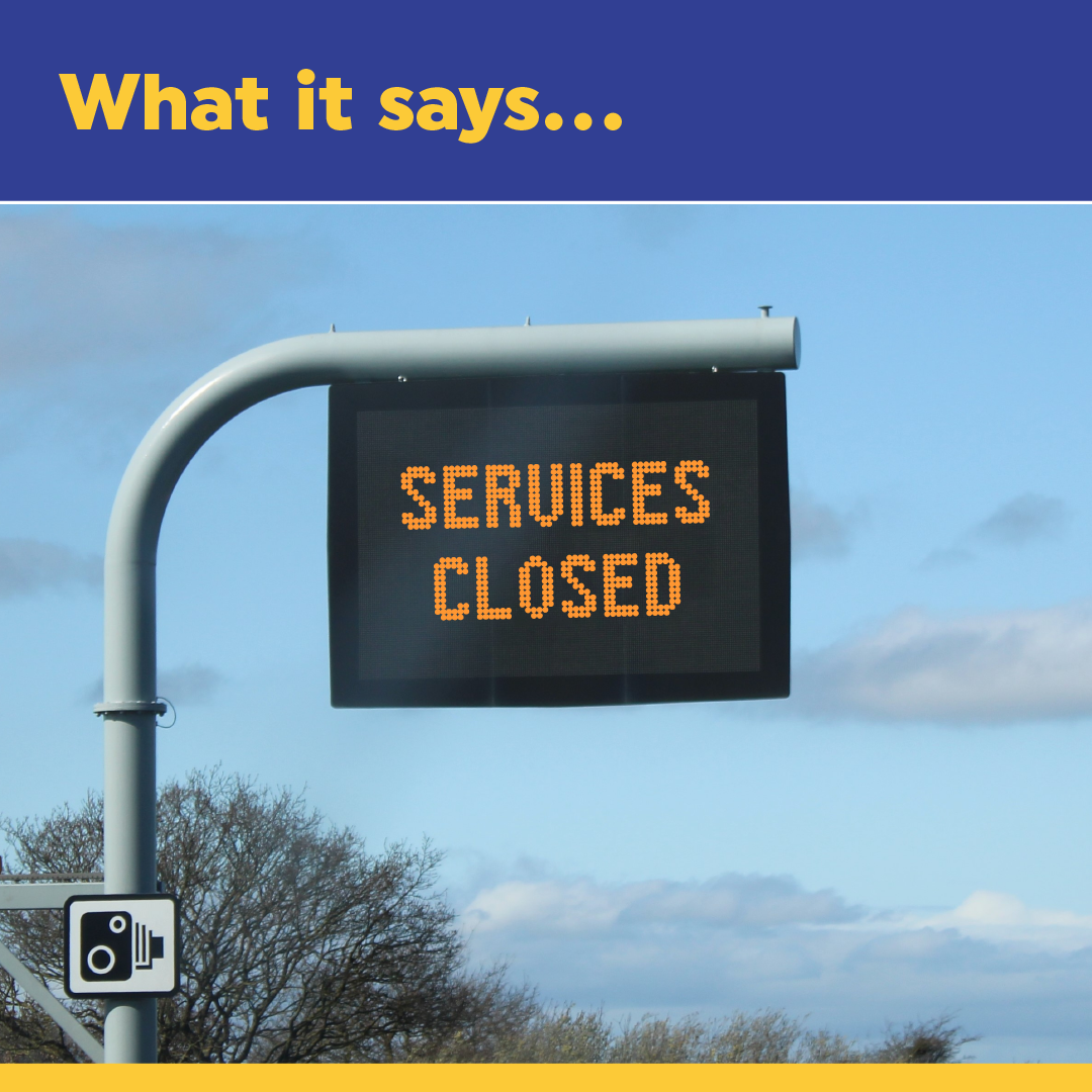 Motorway Signs Translated | Mr Tyre